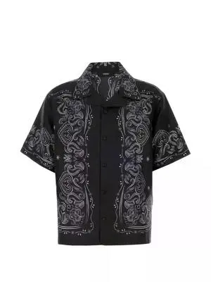 Amiri Paisley-print Oversized Silk Shirt