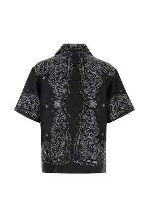 Amiri Paisley-print Oversized Silk Shirt