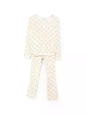 Petit Bateau Heart-print Pajamas