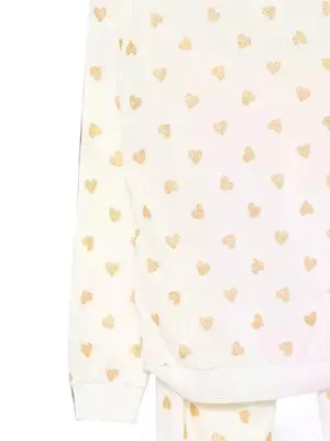 Petit Bateau Heart-print Pajamas