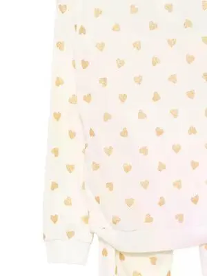 Petit Bateau Heart-print Pajamas