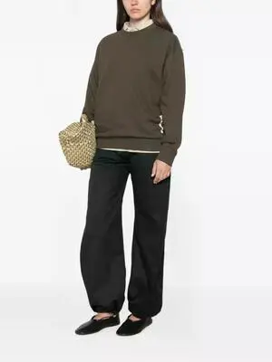 JIL SANDER Logo-print Crew-neck Sweater
