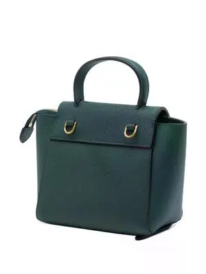 Celine 2020 Grained Calfskin Belt Bag Satchel - Green