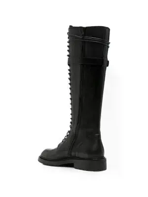ANN DEMEULEMEESTER Buckle-fastening Lace-up Boots