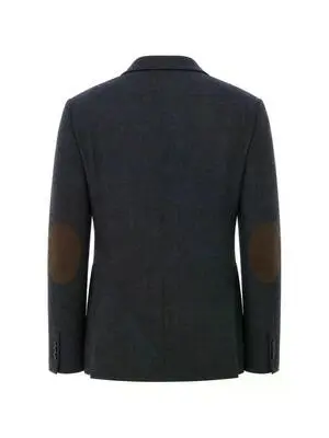 PAOLO PECORA Checked Double-breasted Blazer