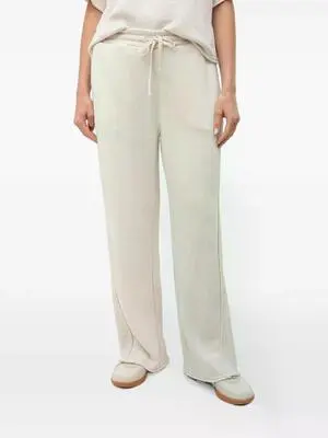 BOSS Drawstring-waist Wide-leg Track Pants