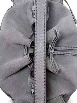 Acne Studios Ruffled Leather Shoulder Bag