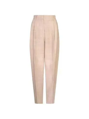 Fabiana Filippi Pleated Tapered Trousers - Neutrals
