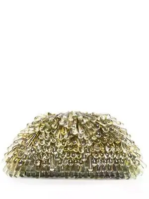 Cult Gaia Jaala Nano Beaded Crossbody Bag - Green