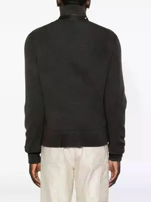 TOM FORD Quilted-panel Zip-up Jacket