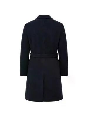 PAOLO PECORA Belted Wool Coat