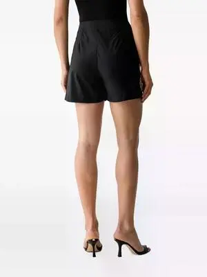 MORGAN Embroidered Pleated Shorts