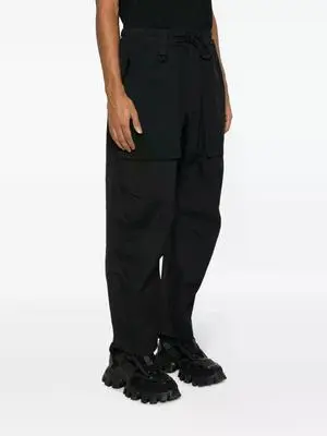 Y3 Graphic Hard Shell Straight Trousers