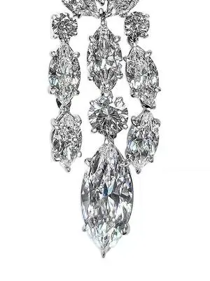 FANTASIA BY DESERIO Marquise Chandelier Earrings