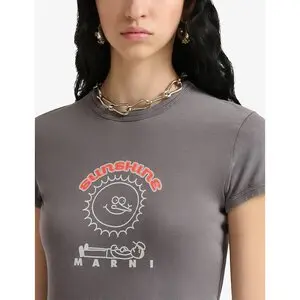 Marni Sunshine Print Cotton T-shirt
