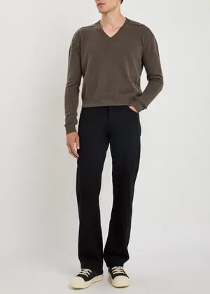 Rick Owens Tommy Cashmere And Wool-blend Jumper