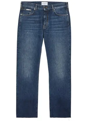 Givenchy Vintage Straight-leg Jeans - Blue Denim