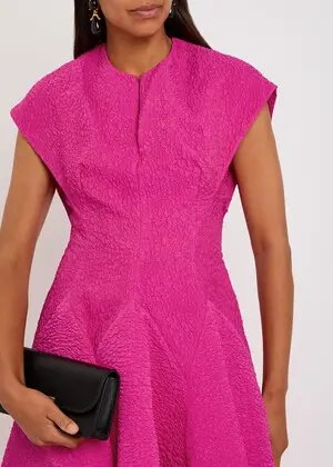 ROKSANDA Rova Cloqué Midi Dress