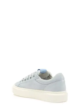 CLEENS Ace Panelled Leather And Suede Sneakers