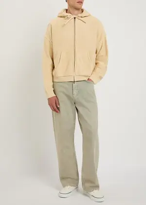 PICANTE Senna Logo Cotton-knit Zip-through Hoodie