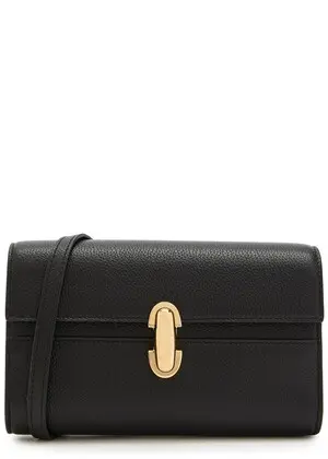 Savette Symmetry Grained Leather Mini Bag