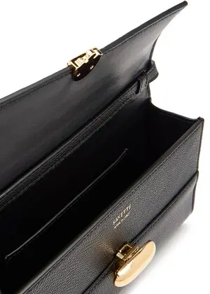 Savette Symmetry Grained Leather Mini Bag