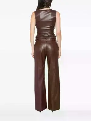 Patrizia Pepe Draped Coated Top