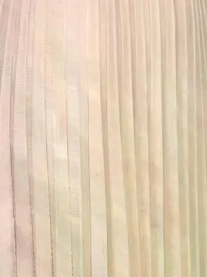 Agnona Pleated Knitted Midi Skirt