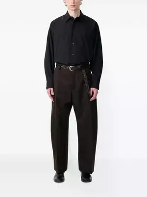 Studio Nicholson Hal Sanded-cotton Shirt