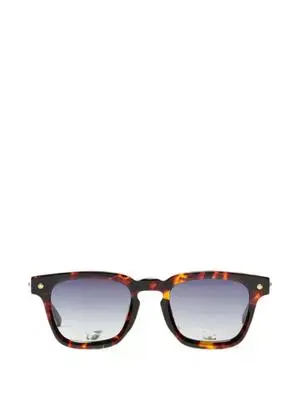 JOHN DALIA Project 16 Square-frame Sunglasses - Brown