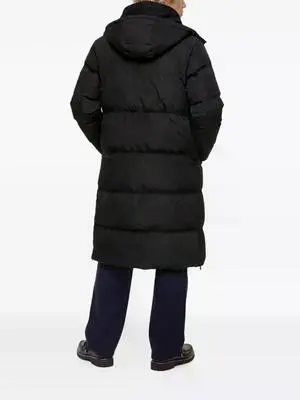 Karl Lagerfeld Long Padded Hooded Coat