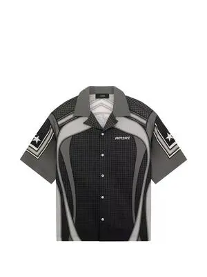 Amiri Sport Panel Os Camp Shirt