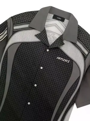 Amiri Sport Panel Os Camp Shirt