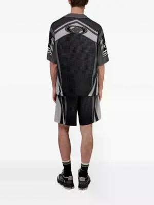Amiri Sport Panel Os Camp Shirt