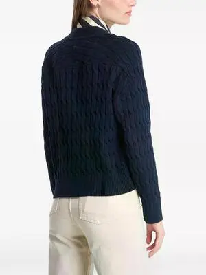 Tommy Hilfiger Cable-knit Cardigan - Blue
