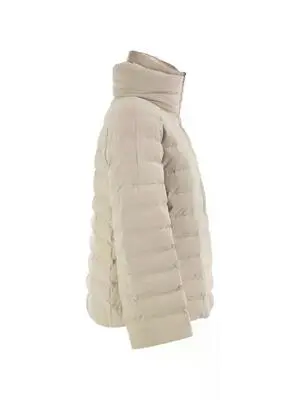Herno Padded Calf Suede-effect Jacket