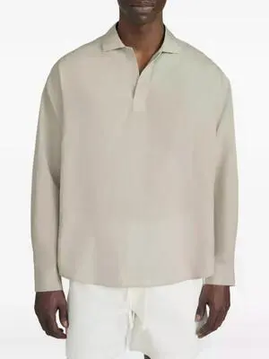 FRAME Long-sleeve Polo Shirt