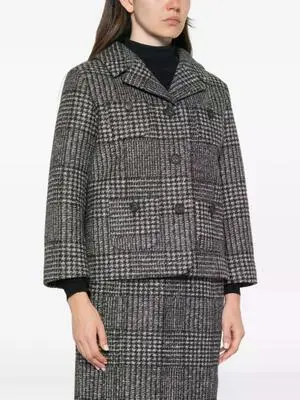 N°21 Check-pattern Notched-lapels Jacket