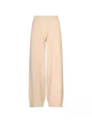 Fabiana Filippi Bead-embellished Wide-leg Trousers - Neutrals