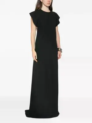 N°21 Open-back Ruffled Maxi Dress