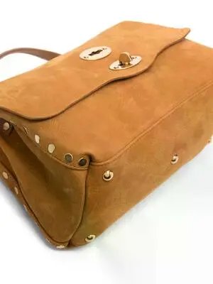 ZANELLATO Postina Suede Tote Bag