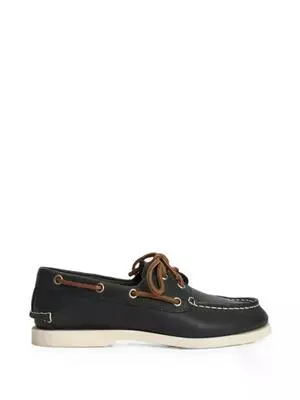 Timberland Contrast-stitch Lace-up Boat Shoes