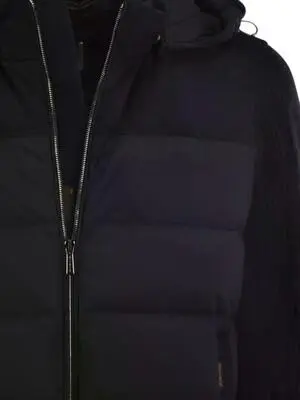 MOORER Allori-lsm Quilted Rib-knit Jacket