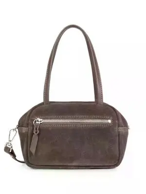 LANCASTER Suède It Suede Zip-fastening Shoulder Bag - Brown