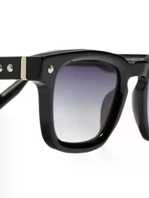 JOHN DALIA Square Frame Sunglasses With Stud Detailing