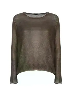 Avant Toi Fine-knit Cashmere Sweater - Brown