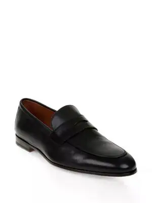 DOUCAL'S Penny-slot Almond-toe Loafers