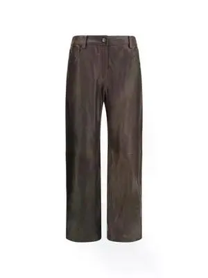 Magda Butrym Straight-leg Trousers - Brown