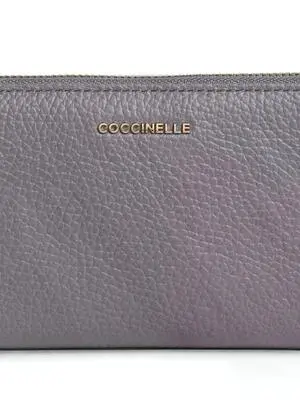 COCCINELLE Metallic Soft Leather Wallet