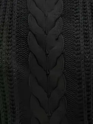 Isaia Cable-knit Roll-neck Sweater